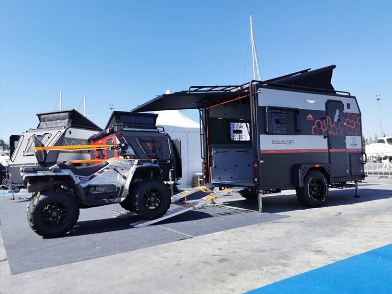 Caravan motorbike - Caravan motorbike carrier - Baze House