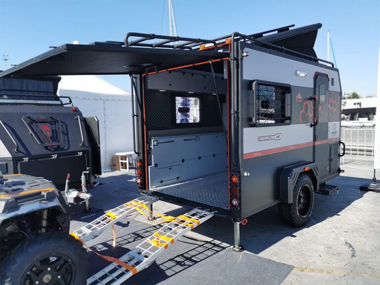 Caravan motorbike - Caravan motorbike carrier - Baze House