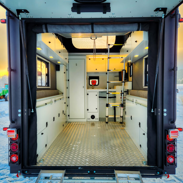 Caravan motorbike - Caravan motorbike carrier - Baze House